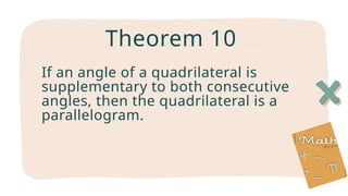 LESSON 4.1 - Ways of Proving a Quadrilateral is a Parallelogram | PPTX