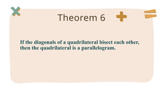 LESSON 4.1 - Ways of Proving a Quadrilateral is a Parallelogram | PPTX