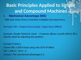 Lesson 4. Efficiency of simple and compound machine.pptx