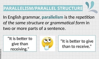 LESSON 4.5 PARALLELISM Lesson in Grade 9.pptx