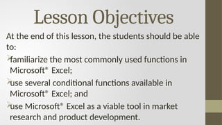 Lesson 4 - Advance Spreadsheet Skills.pptx