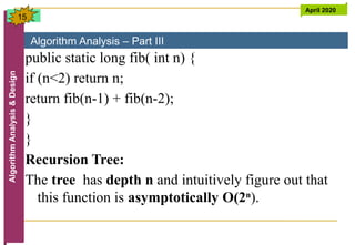 Lesson 4 - Algorithm Analysis - III.pptx