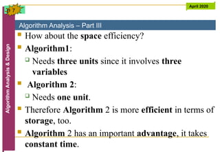 Lesson 4 - Algorithm Analysis - III.pptx