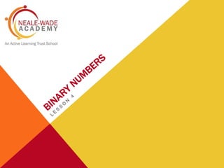 Lesson 4 binary numbers | PPT