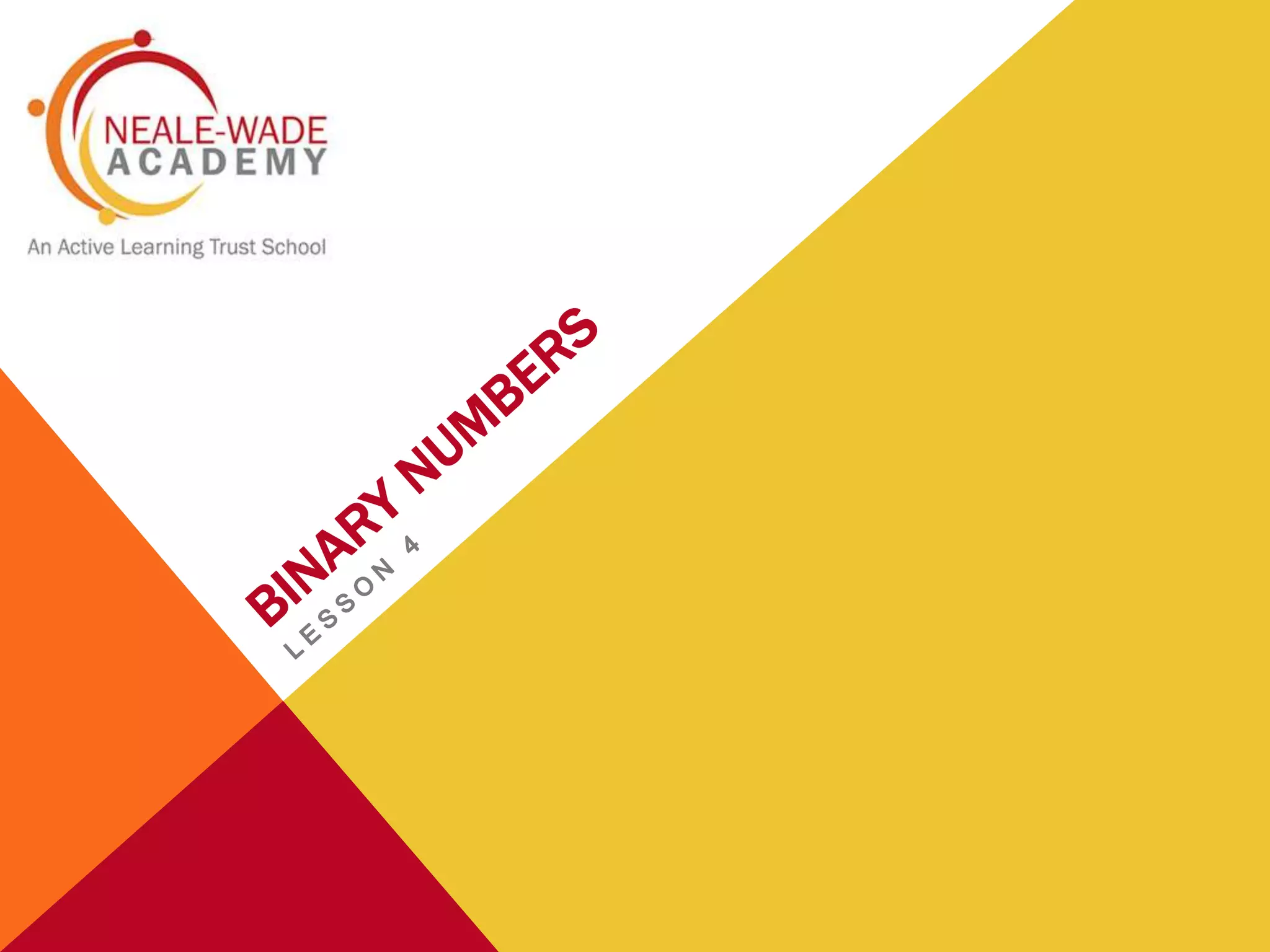 Lesson 4 binary numbers | PPT