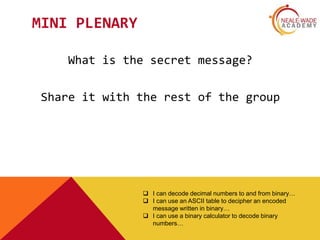 Lesson 4 binary numbers | PPT