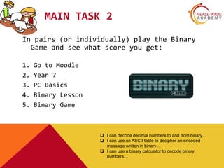 Lesson 4 binary numbers | PPT