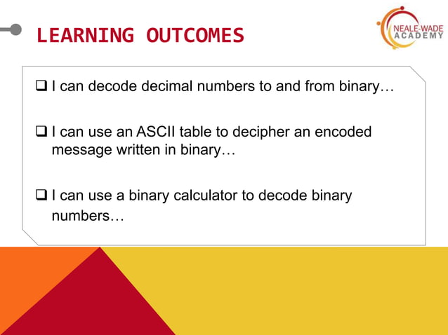 Lesson 4 binary numbers | PPT