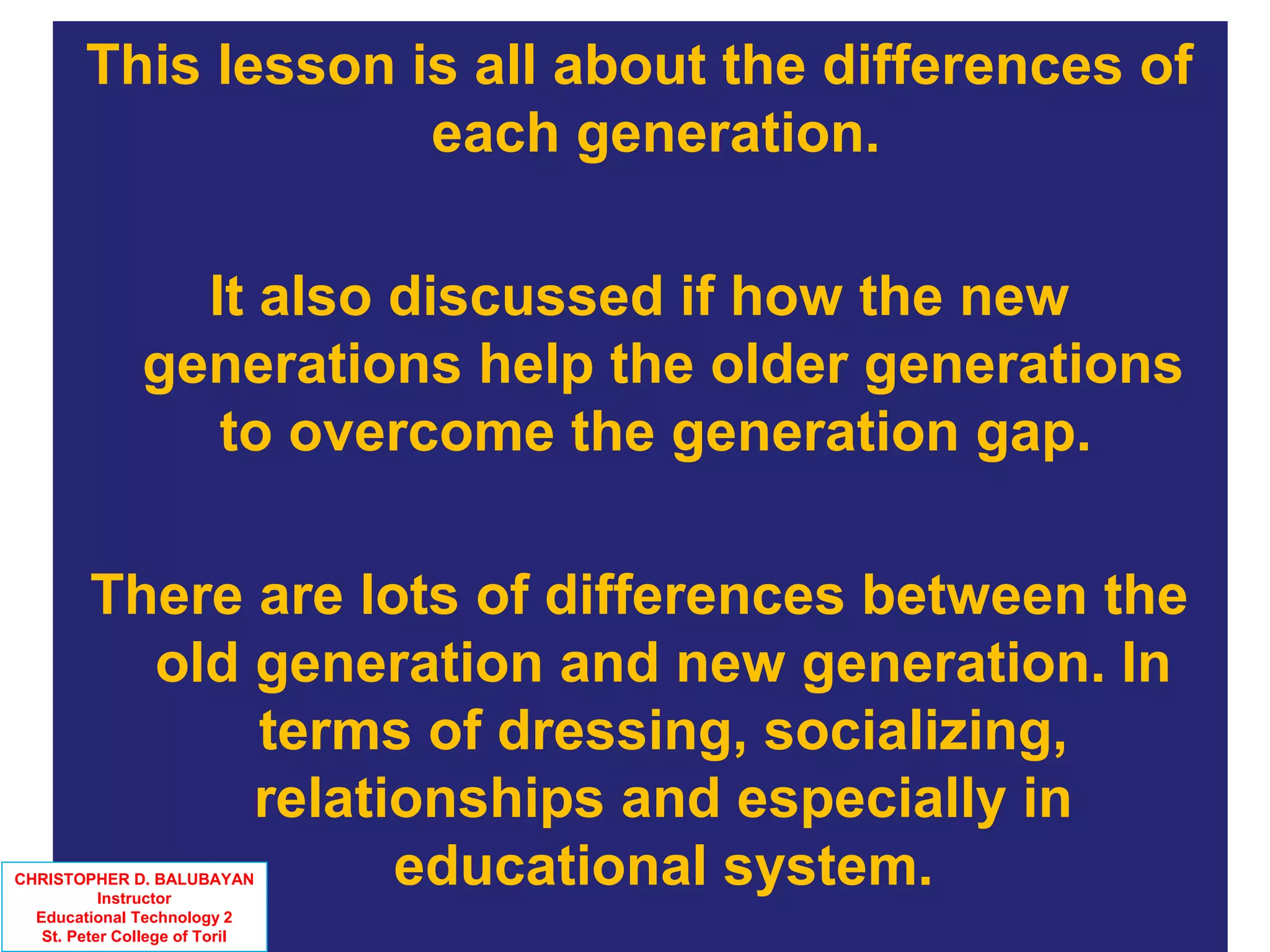 Lesson 4 bridging gap | PPT | College Education | Education