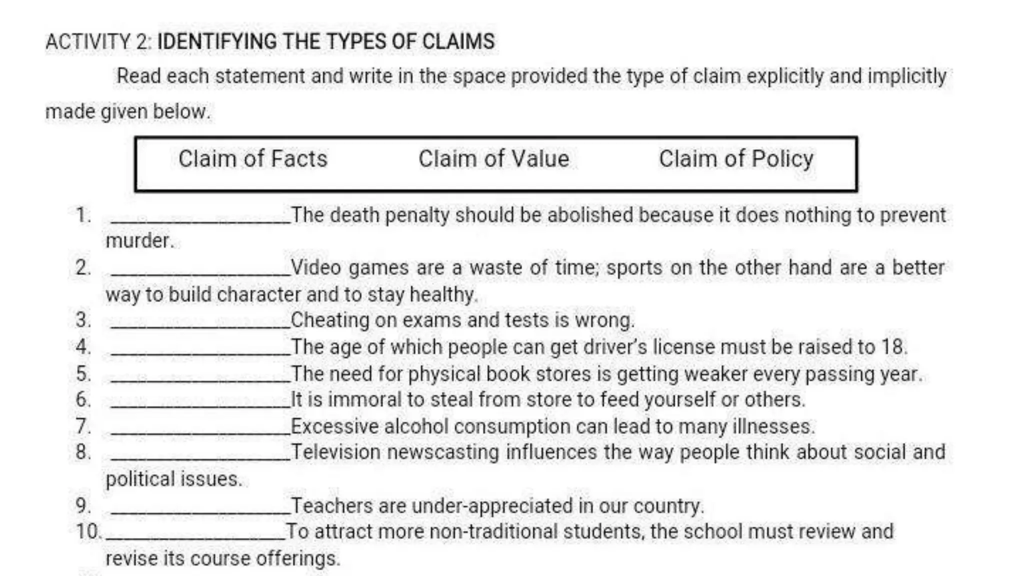 Lesson 4- Claims in written texts.pptx