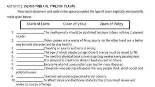 Lesson 4- Claims in written texts.pptx