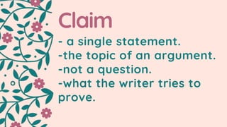 Lesson 4- Claims in written texts.pptx