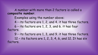 LESSON 4 - CLASSIFYING NUMBERS- GRADE 3.ppsx | Homework and Study ...