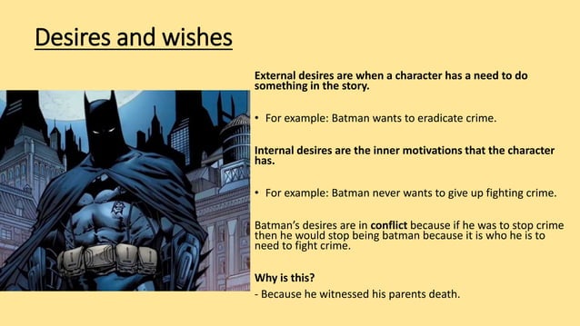 Lesson 4 comics and graphic novel production character | PPT