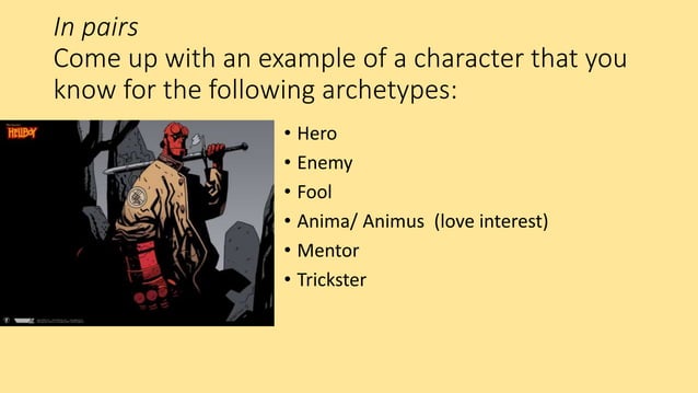 Lesson 4 comics and graphic novel production character | PPT