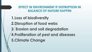 LESSON 4-Composition of environment,balance of nature and why we need ...