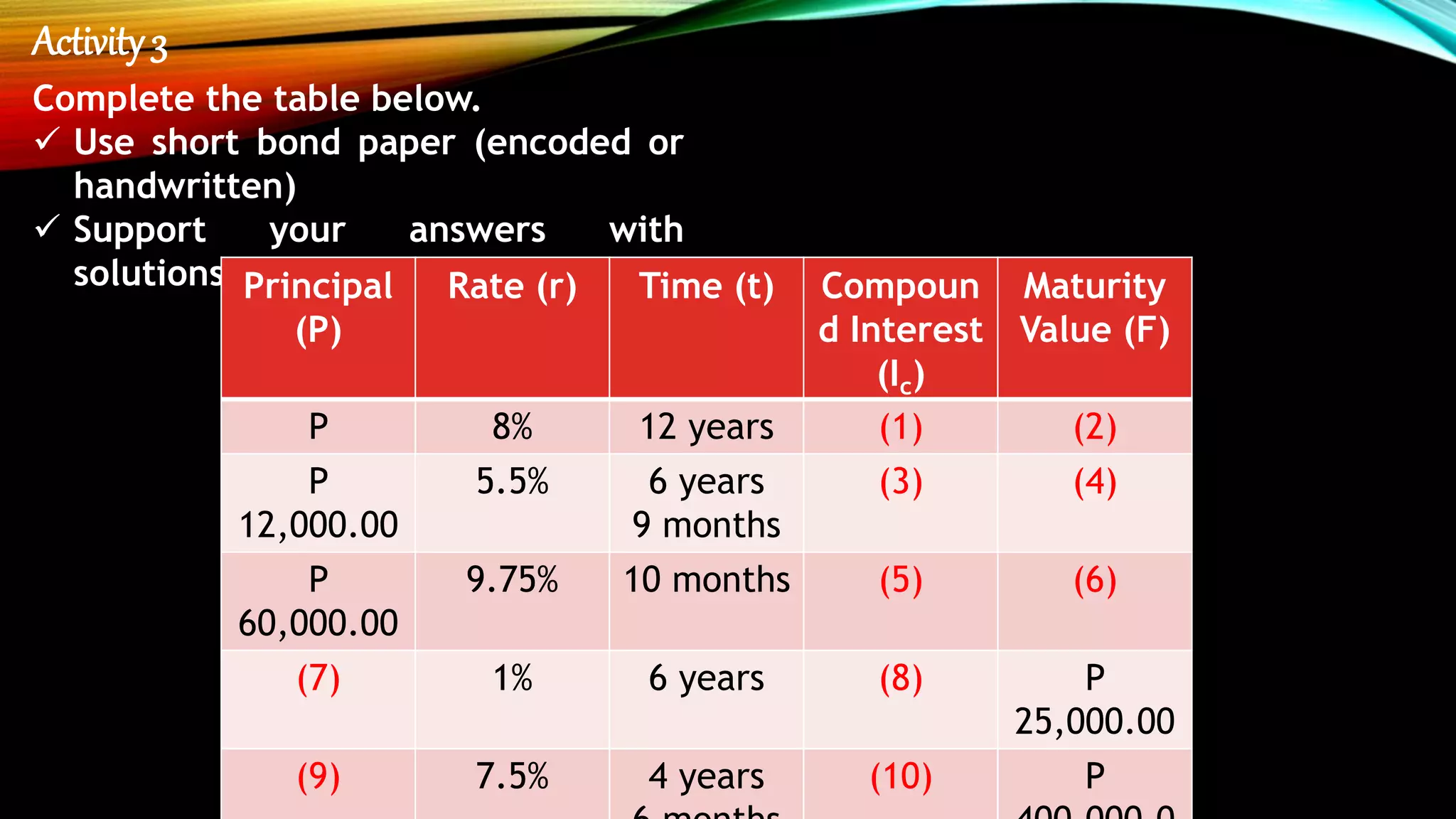 Lesson 4 compound interest | PPTX