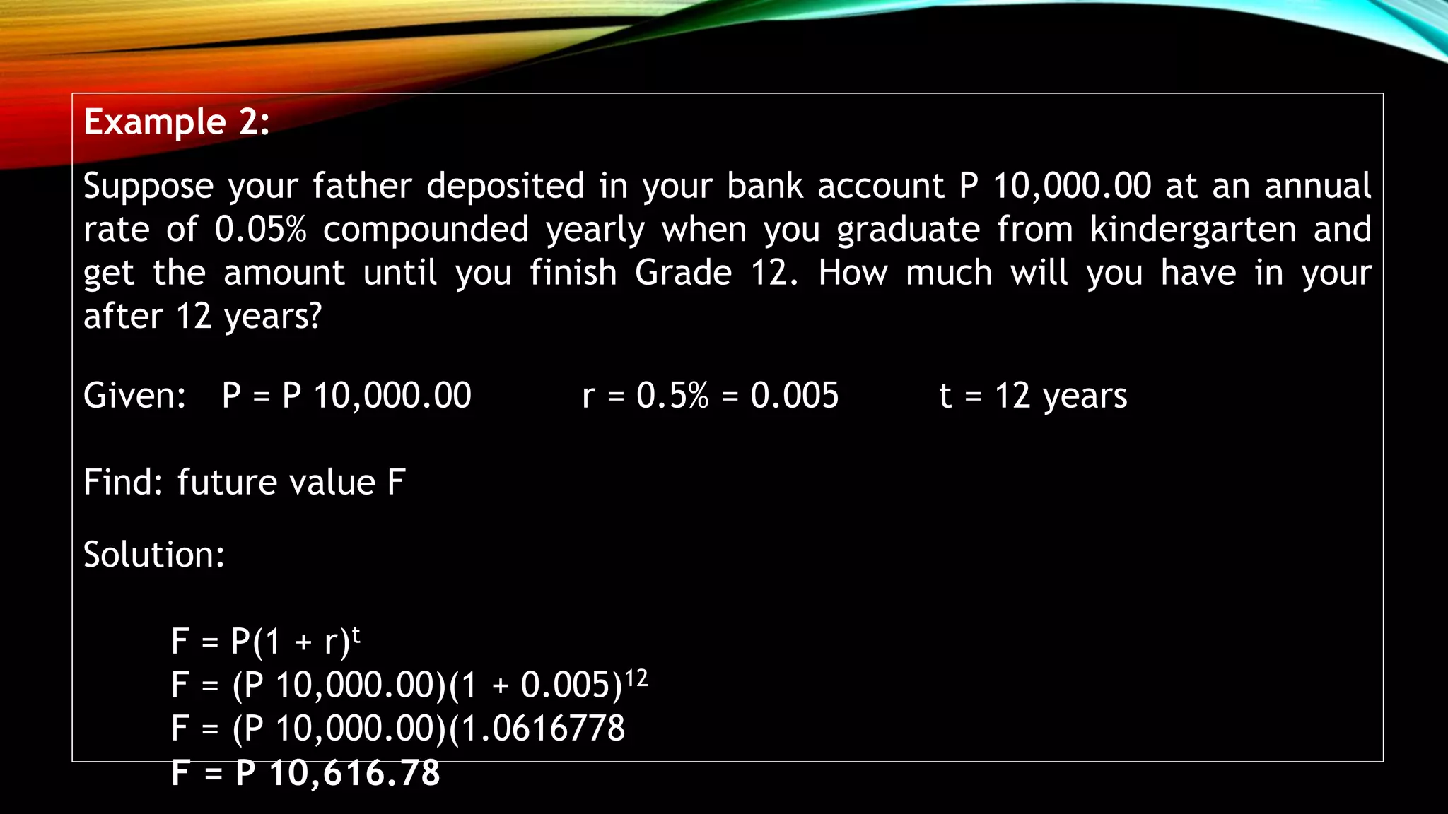 Lesson 4 compound interest | PPTX