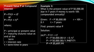 Lesson 4 compound interest | PPTX