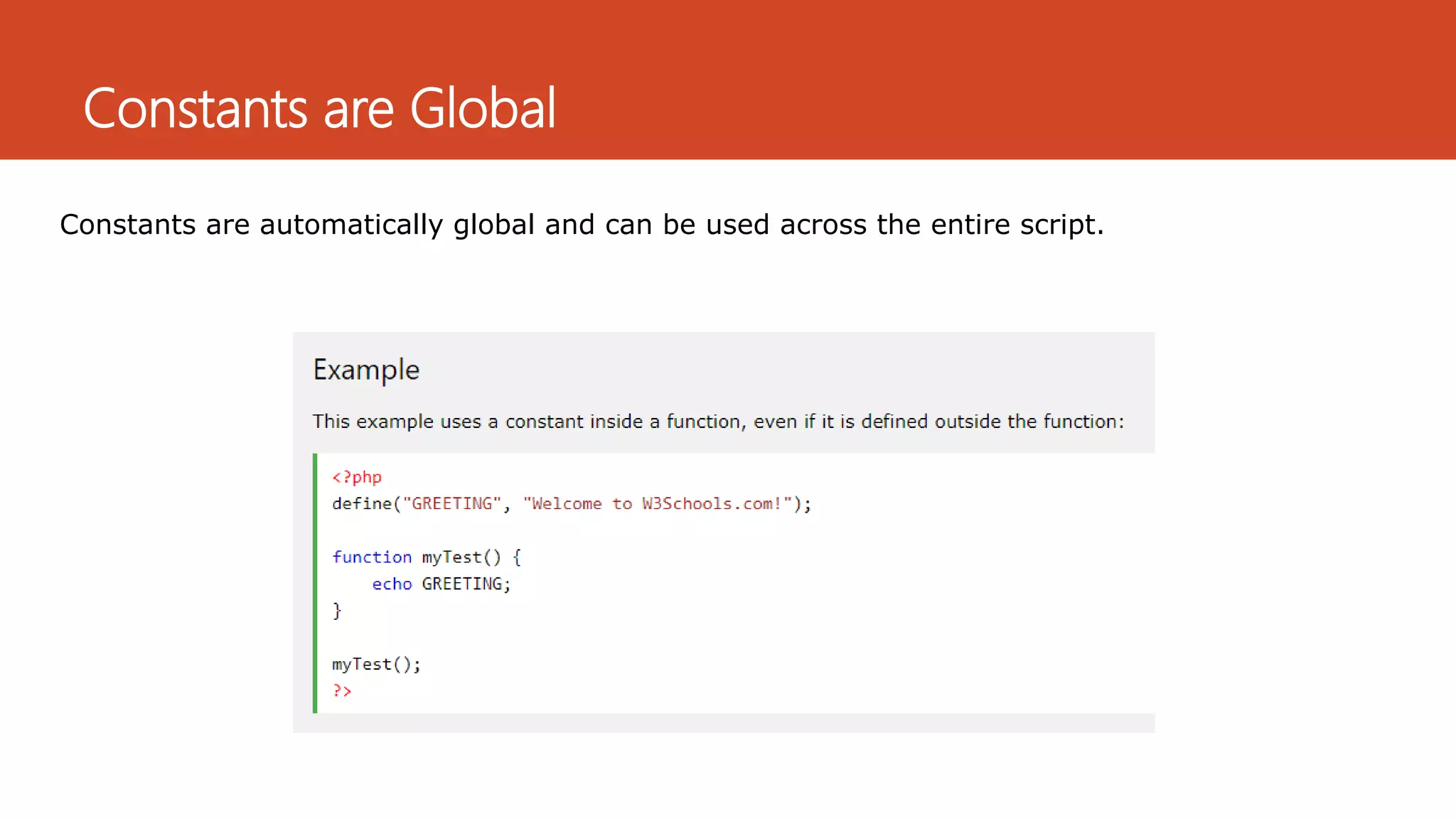Lesson 4 constant | PPTX