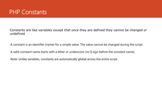 Lesson 4 constant | PPTX