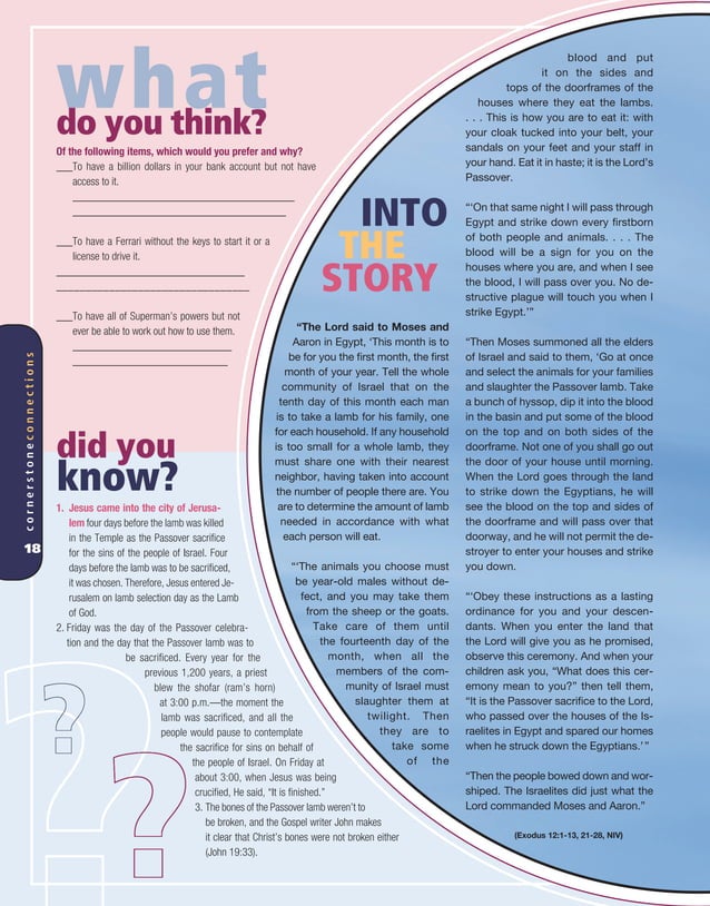 Lesson 4 | Cornerstone Connections | Sabbath School | Second Quarter ...