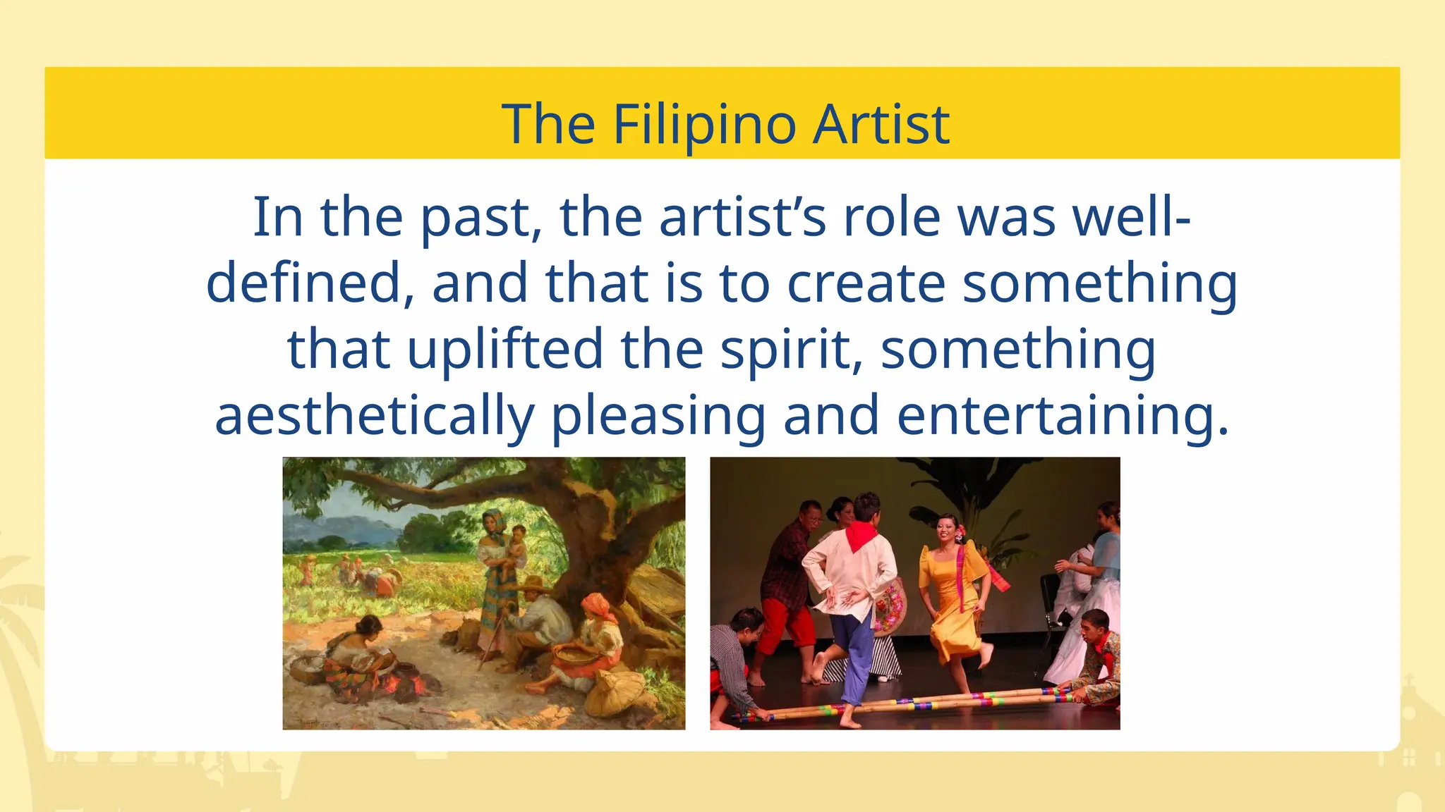 National Artists of the Philippines - CPAR | PPTX