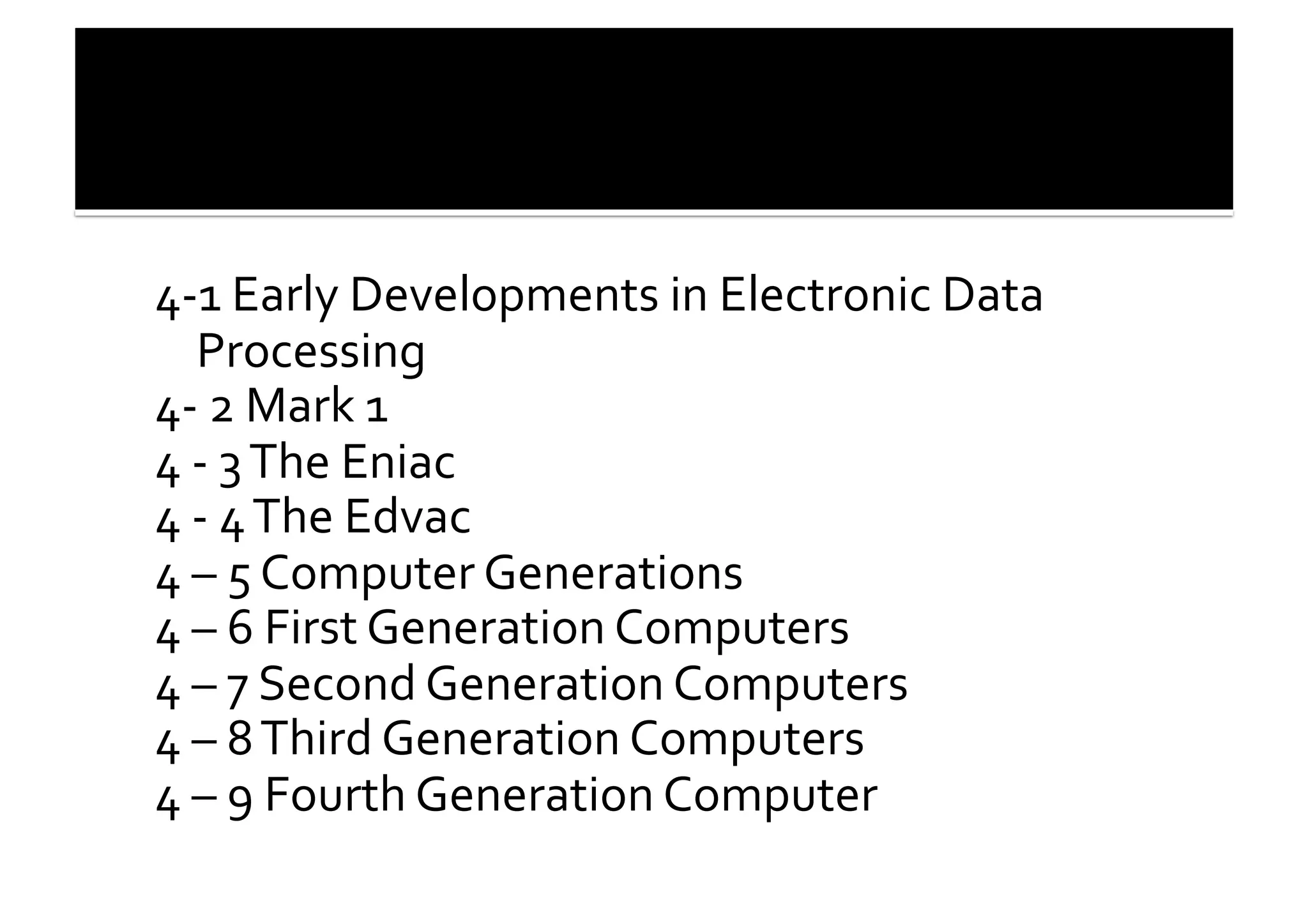 Lesson 4 data processing | PDF
