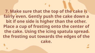 Lesson 4 - Decorating and Presenting Cakes.pptx