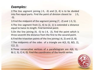 Lesson 4 division of a line segment | PPT
