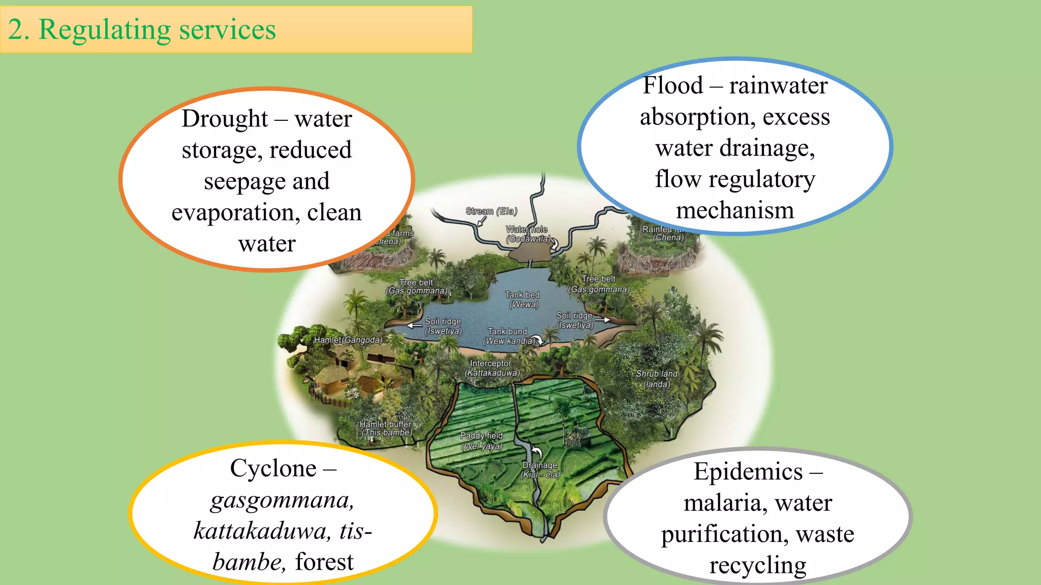 Lesson 4 eco-system services of tank cascade systems | PPT