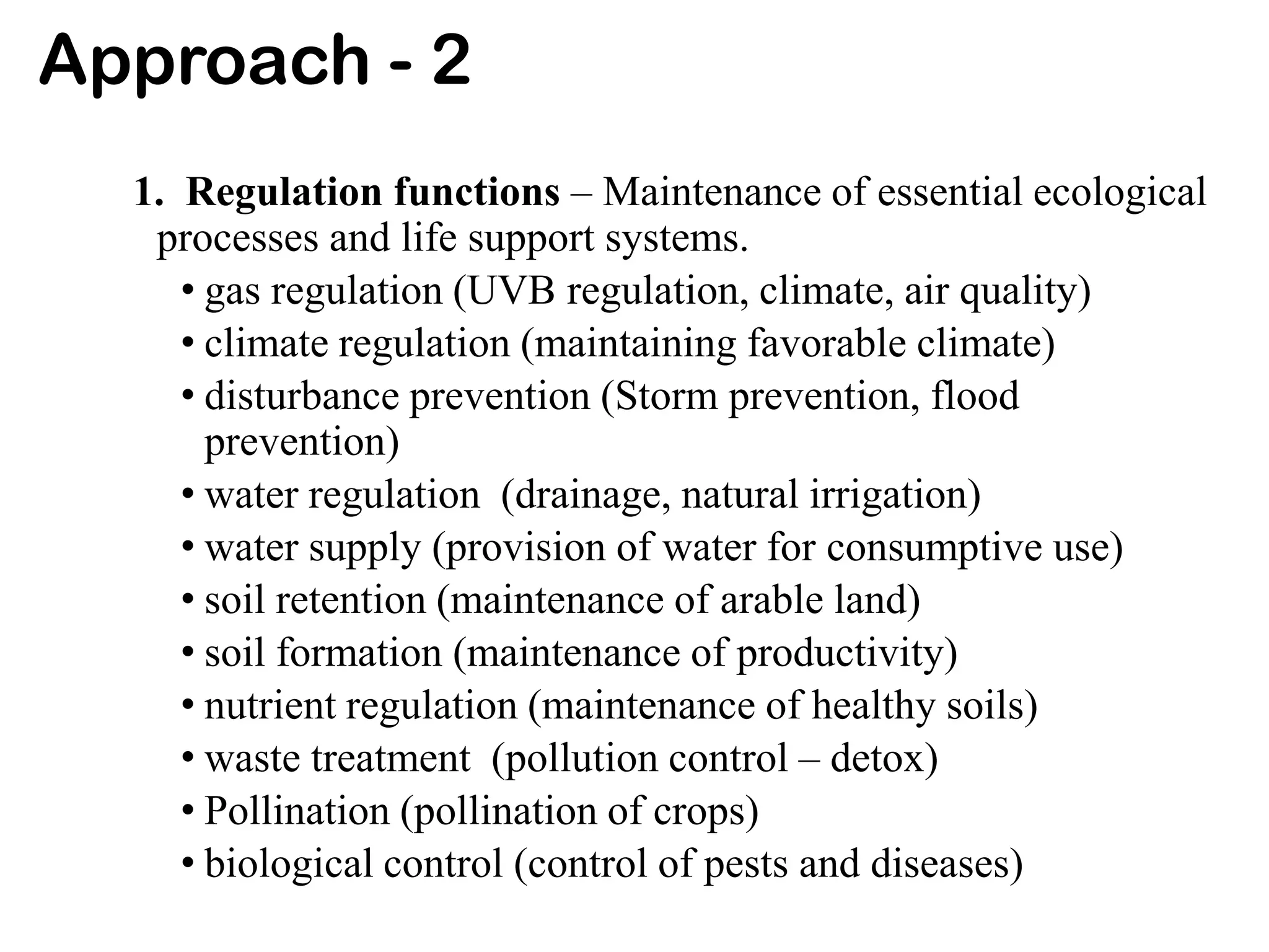 Lesson 4 Ecosystem functions and ecosystem services | PDF