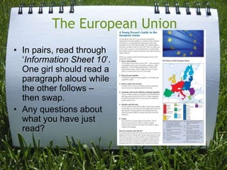 British or European 4: Features of Europe | PPT