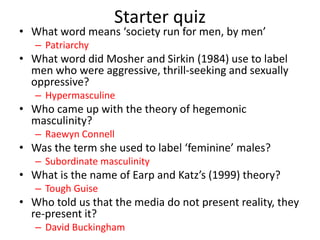 AS Media Lesson 4 - Feminism | PPT