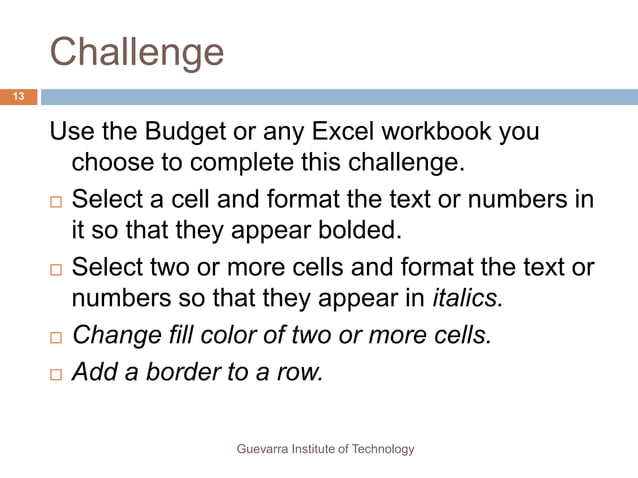 Lesson4 formatting text | PPT