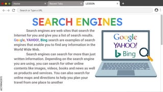 HELE 5 Lesson 4: Gathering and Organizing Information using ICT | PPTX