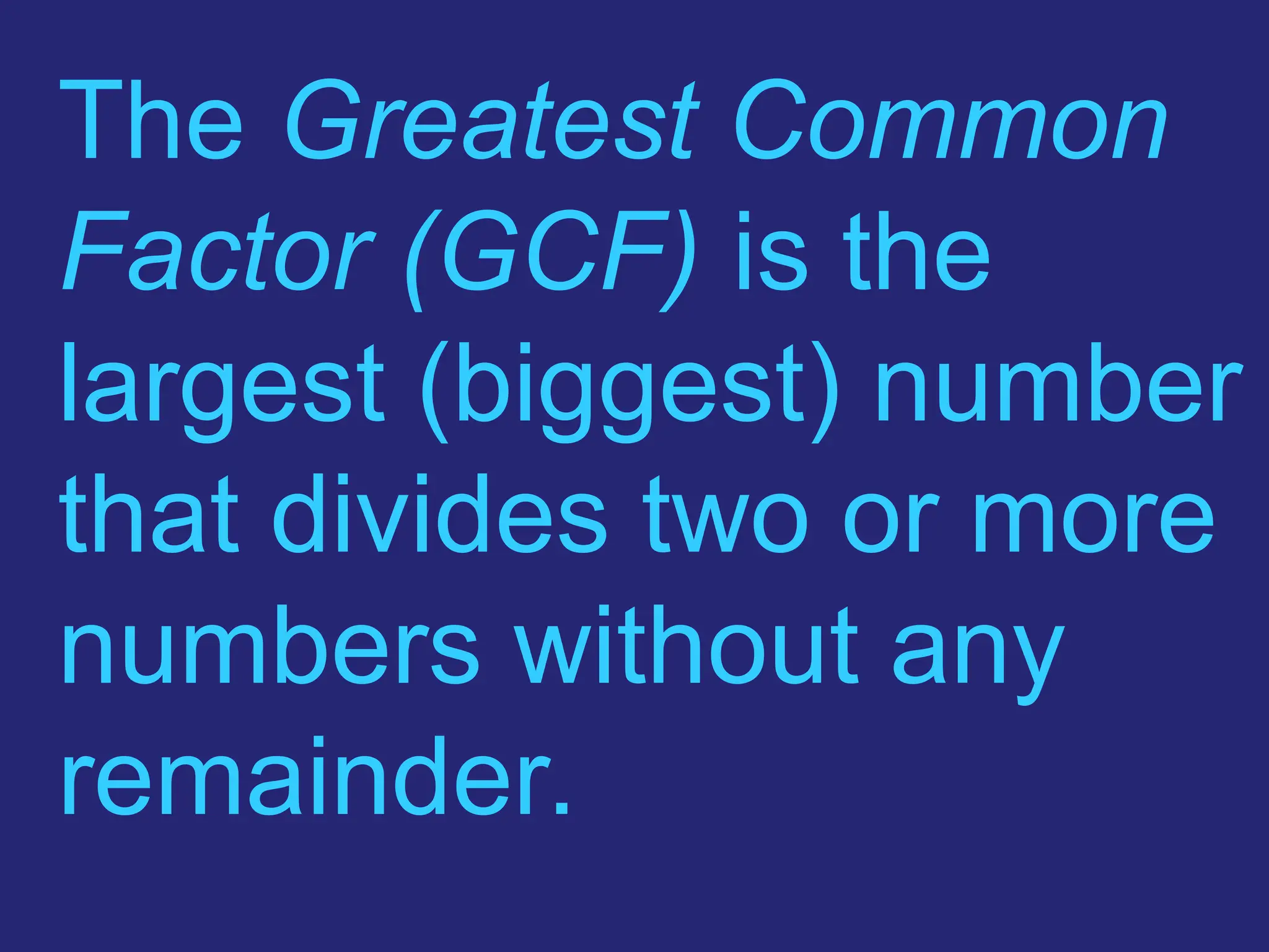 Mathematics 5 Quarter 1 Lesson4-Greatest Common Factor.ppt