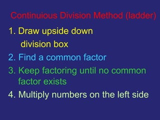 Mathematics 5 Quarter 1 Lesson4-Greatest Common Factor.ppt
