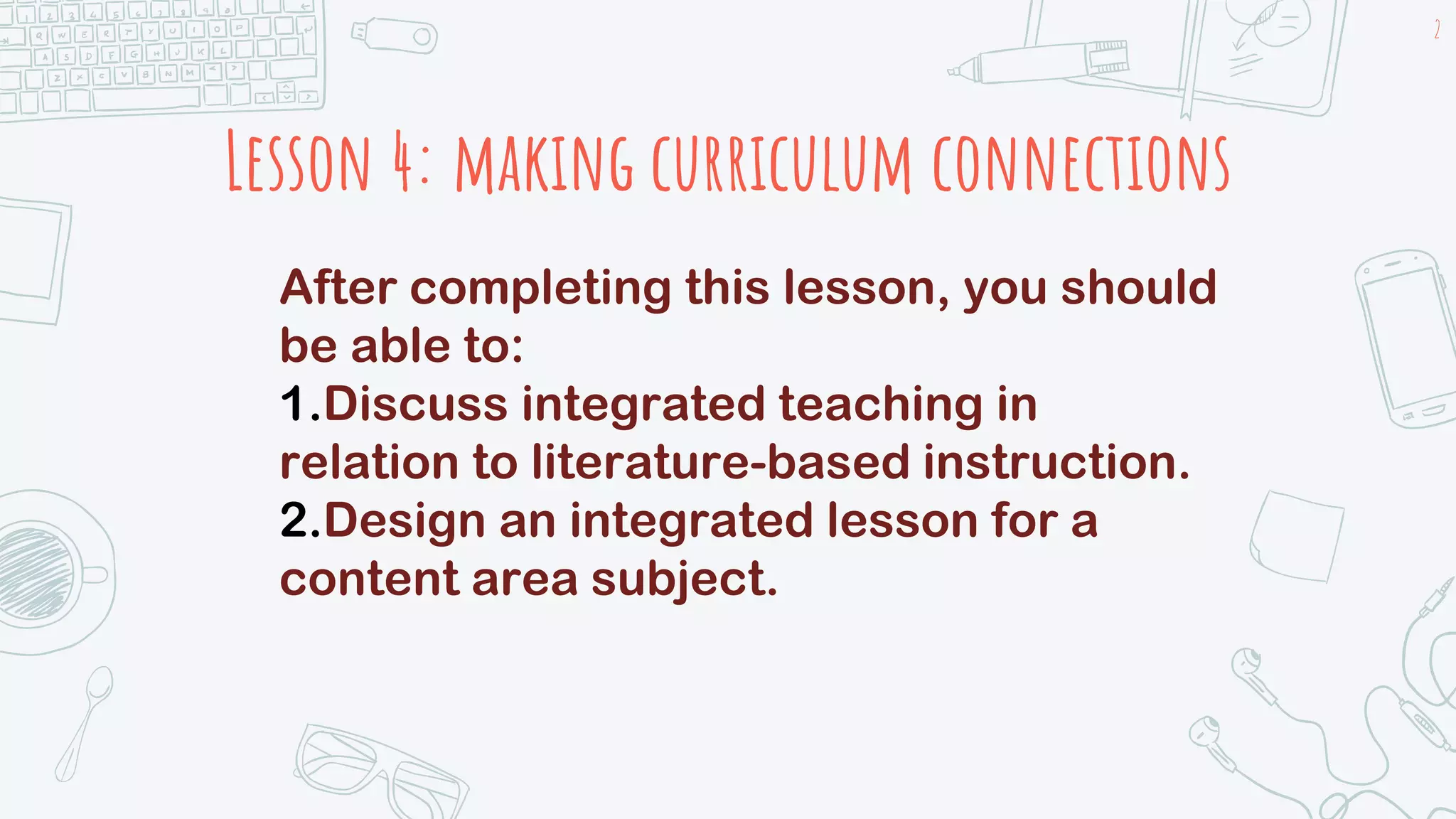 integrated teaching | PPT
