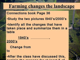 Lesson 4 How Has Farming Changed The Landscape | PPT