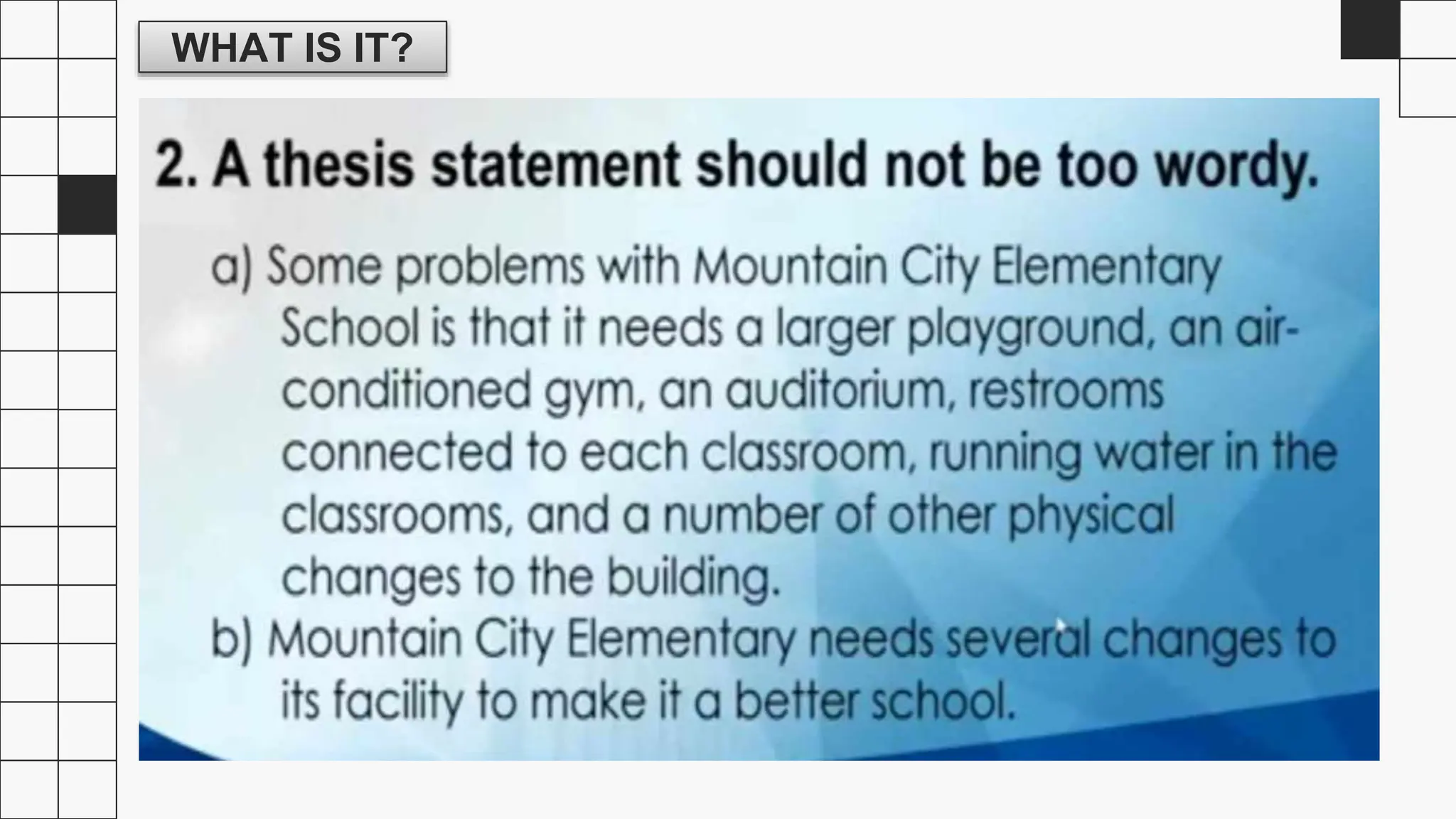 Lesson 4 Identifying Thesis Statement And Outlining Pptx