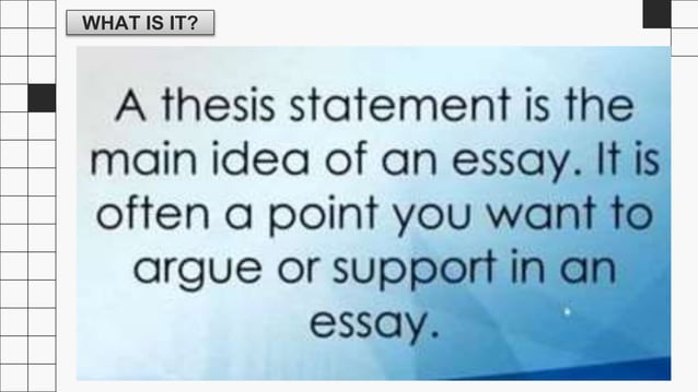 LESSON 4 - Identifying Thesis Statement and Outlining.pptx