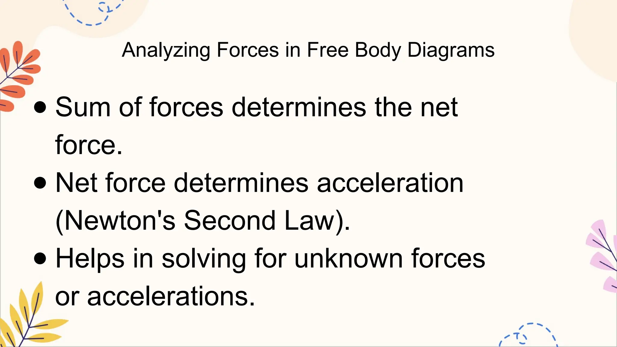 Lesson 4 Inertial Frame Of References Actionreaction Free Body Diagram Pptx