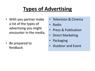 Lesson 4 - Introduction to Advertising | PPTX