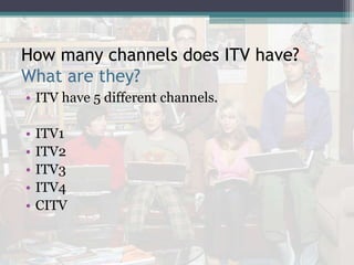 TV Comedy: History of ITV | PPTX