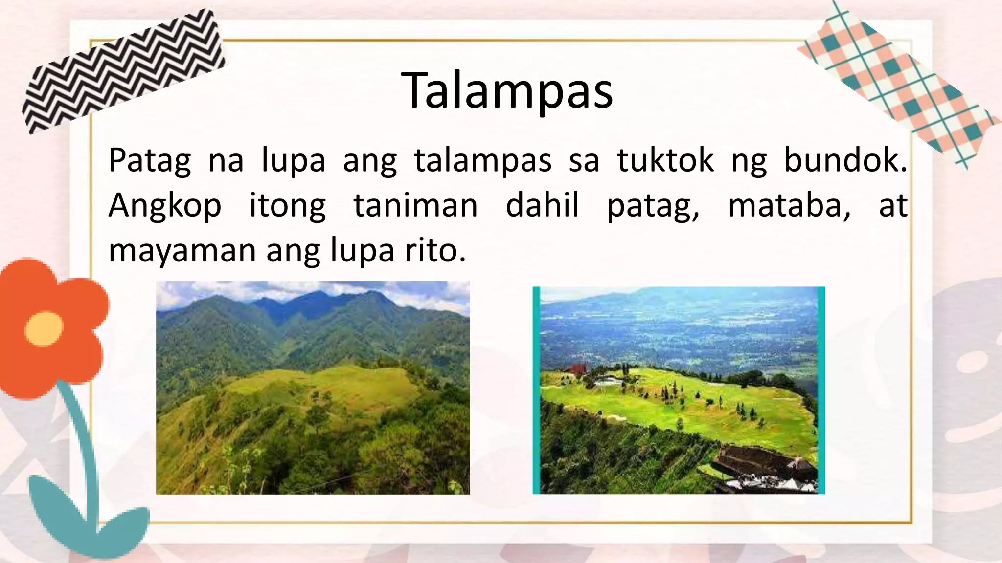 Lesson 4- Katangiang Heograpikal Ng Pilipinas- Anyong Lupa.pptx