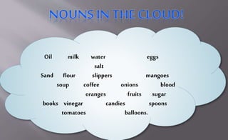 Countable and Uncountable nouns | PPT