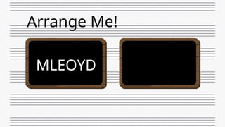 LESSON 4 - MELODY. grade 6 -st michaelpptx | PPTX