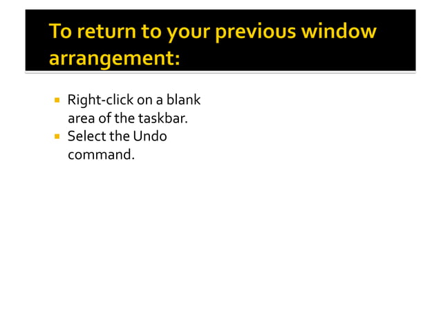 Lesson 4 moving and resizing windows | PDF
