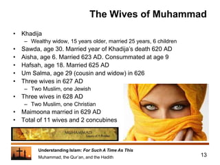 Lesson 4 Muhammad the Quran and the Hadith | PPT